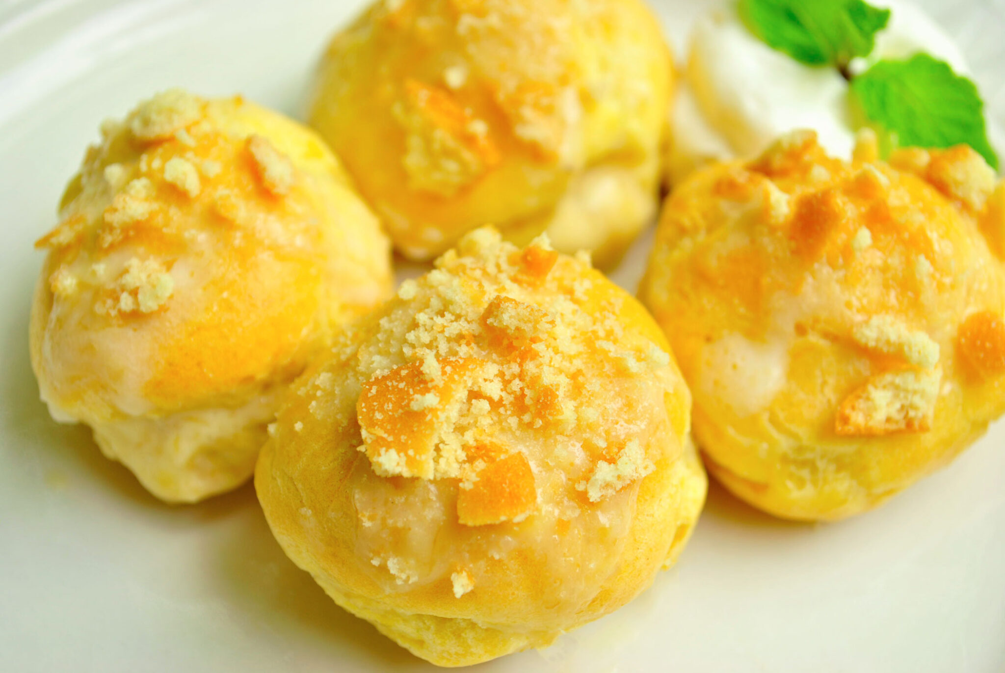 Banana Pudding Cream Puffs | Slim Pickin’s Kitchen
