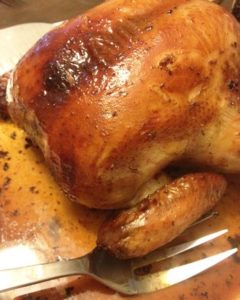 Sweet Tea Brined Oven Roasted Chicken