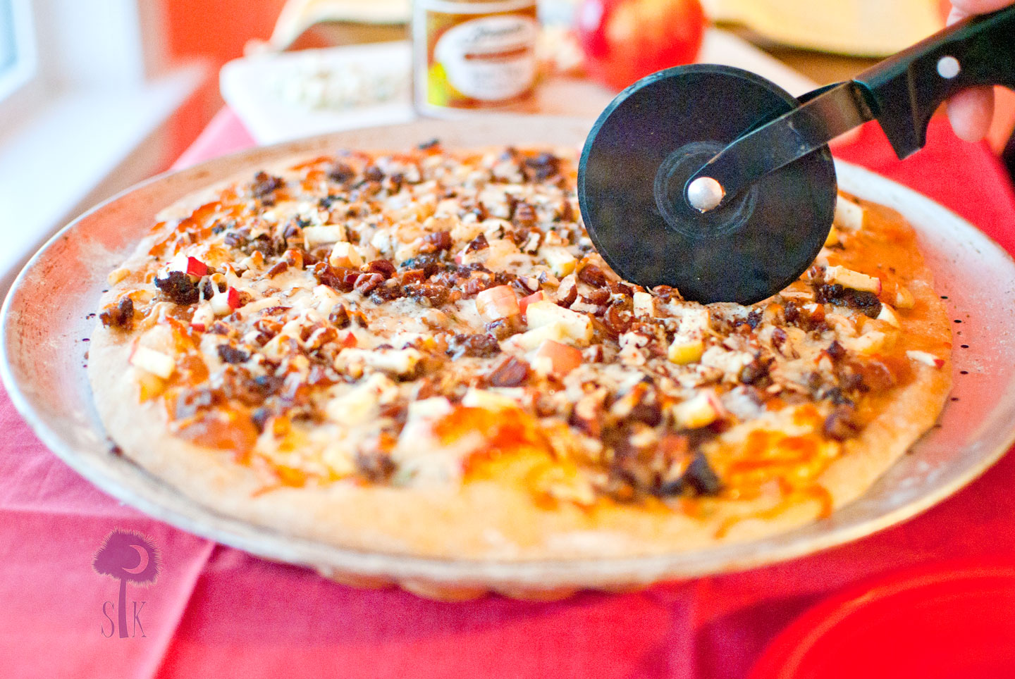 Pear and Pecan Pizza Pie