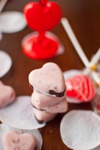 Chocolate Covered Cherry Frozen Yogurt Bon Bons
