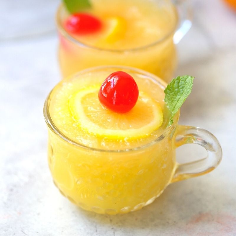 Easy Slushy Pineapple Party Punch | Punch Recipe