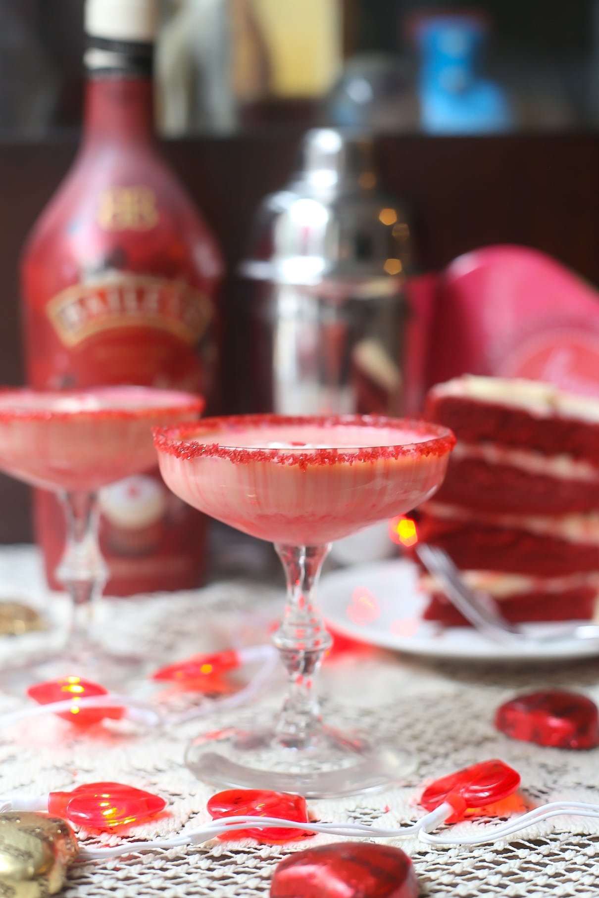 Red Velvet Martinis