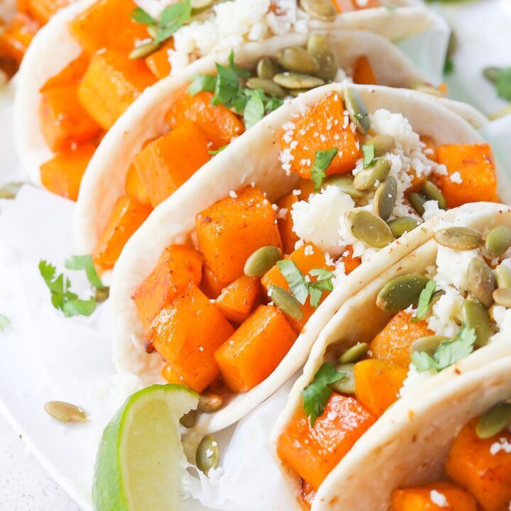Butternut Squash Tacos | Slim Pickin’s Kitchen
